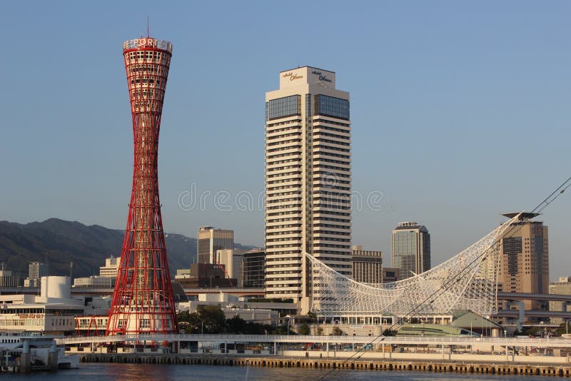 Kobe Harbor Japan redaktionelles bild. Bild von kobe - 76121865