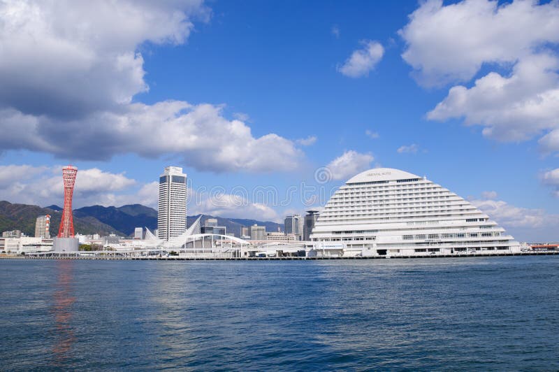 Kobe, Japan stock photo. Image of district, streets, redevelopment ...