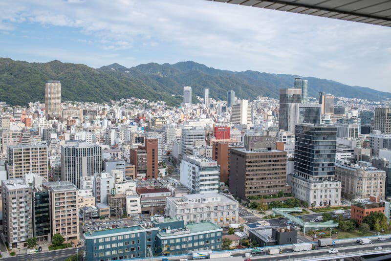 Cityscape View of Kobe, Japan Editorial Image - Image of scenic ...
