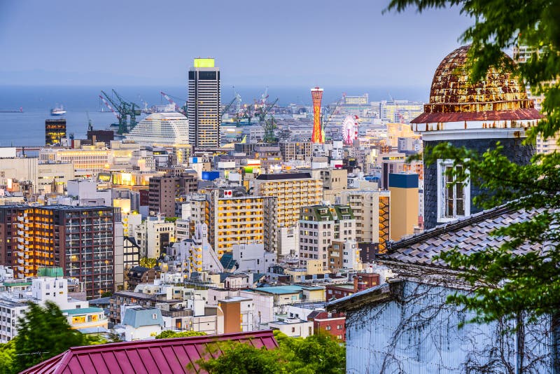 Kobe, Japan stock image. Image of city, kobe, kansai - 34811879