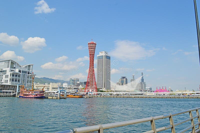 Kobe sightseeing stock image. Image of ocean, sightseeing - 62639977