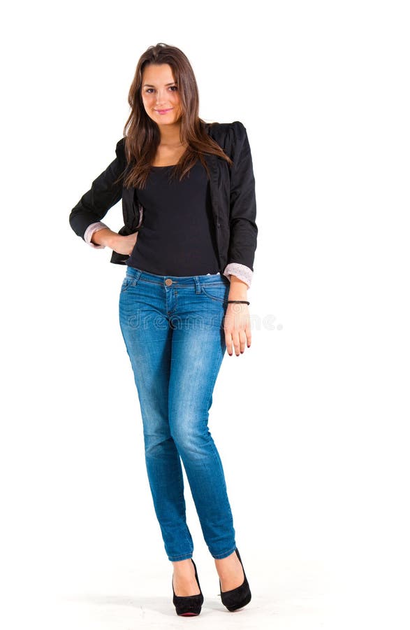 Kobieta, Cała Postać Zdjęcia Royalty Free - Obraz: 28362218