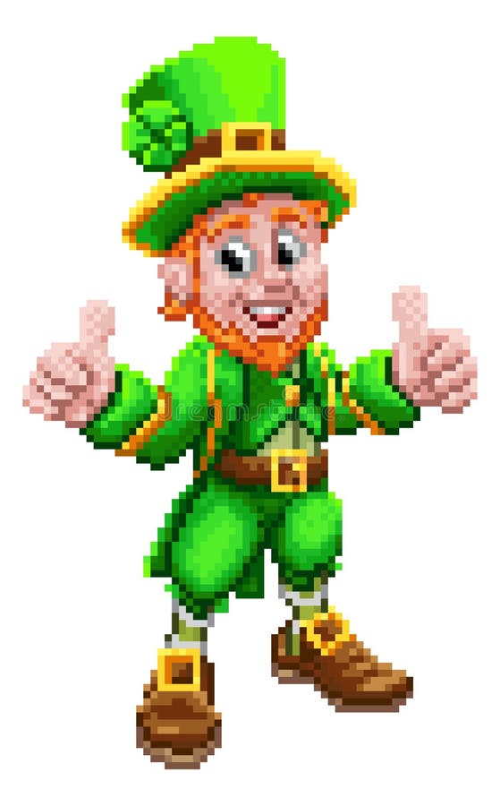 Kobold-Retro- 8 Bit Arcade Video Game Pixel Art Vektor Abbildung ...