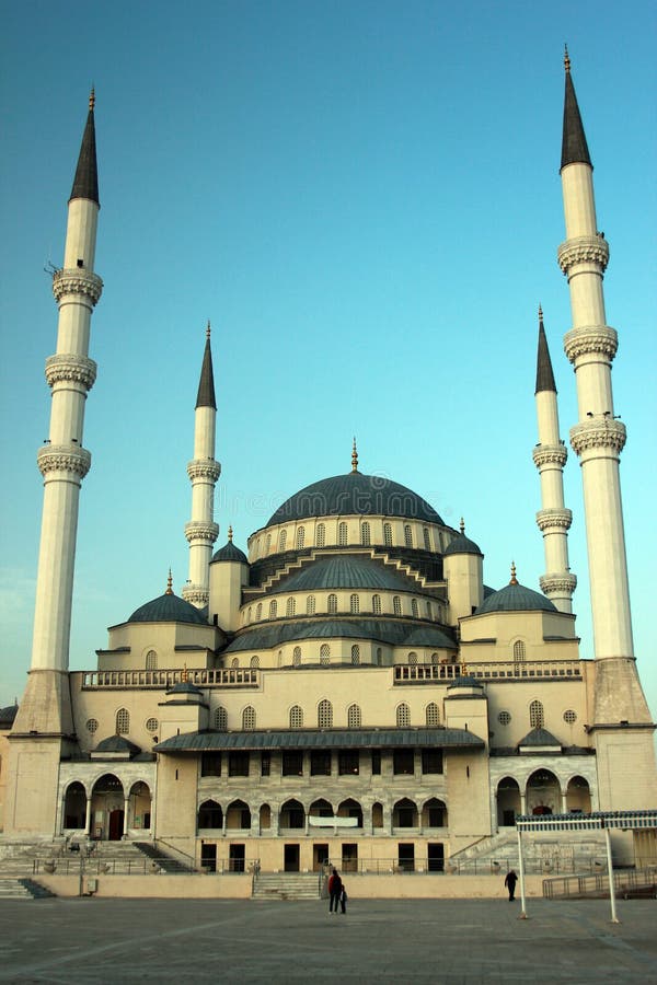 Kocatepe Mosque, the Largest Mosque in Ankara, Turkey Stock Photo ...