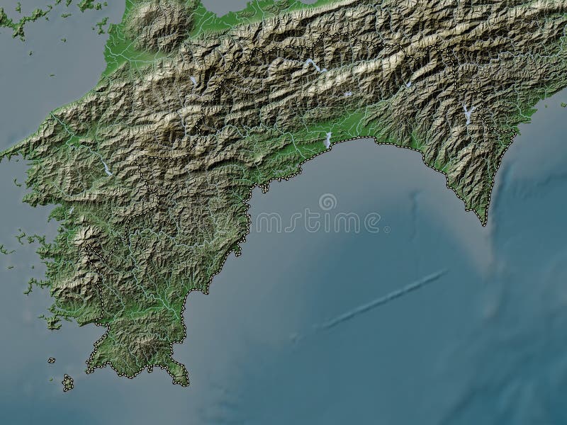 Kochi, Japan. Wiki. No Legend Stock Illustration - Illustration of ...