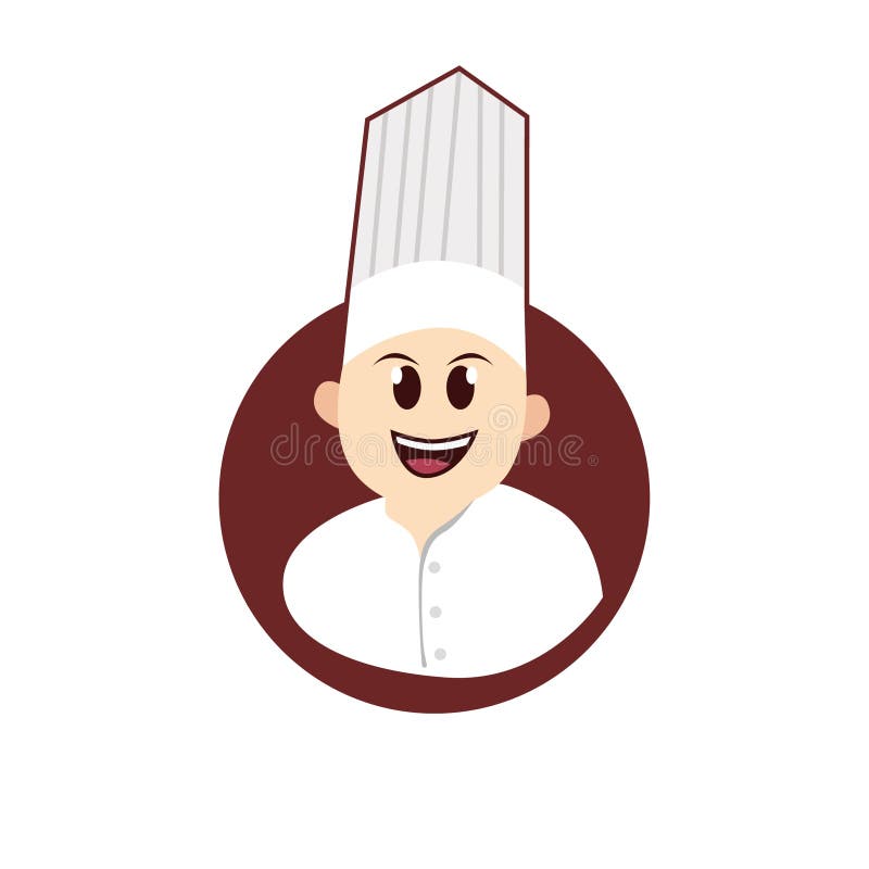 Kock Mascot Logo vektor illustrationer. Illustration av bakgrund ...