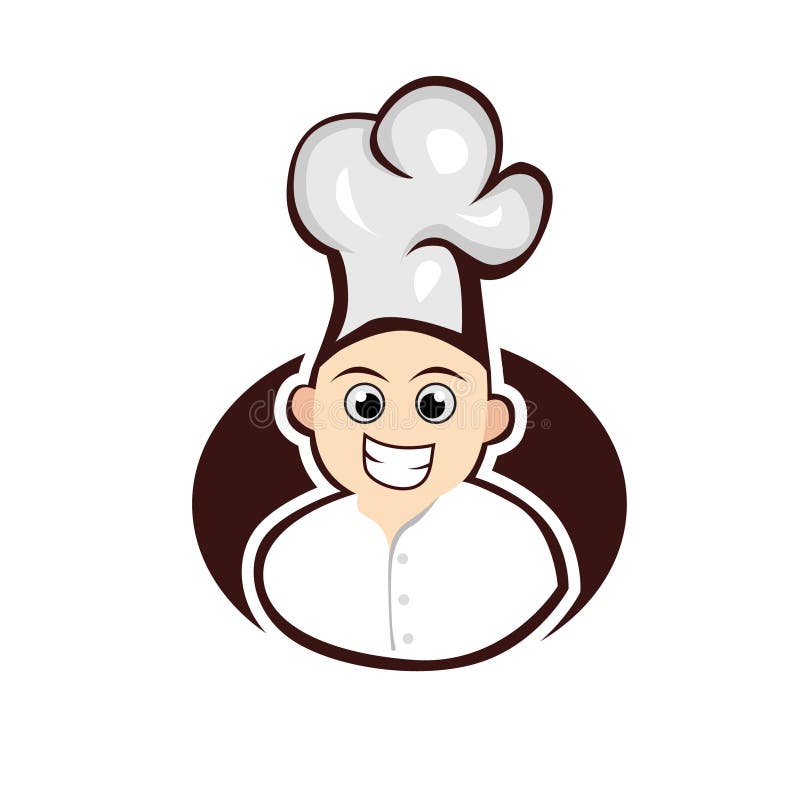 Kock Mascot Logo vektor illustrationer. Illustration av bakgrund ...