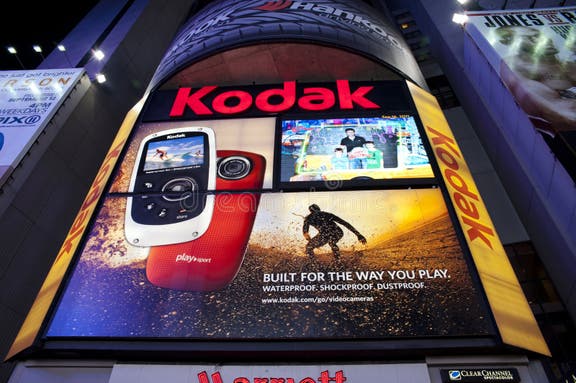 Kodak Sign editorial image. Image of attraction, sign - 22602620