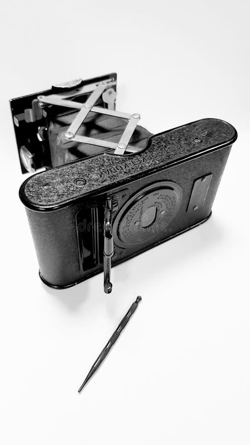 Kodak West Pocket Camera Year 1915 Stock Image - Image of guitar, kodak ...