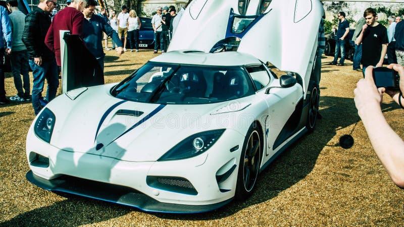 Koenigsegg Agera R Engine Bay