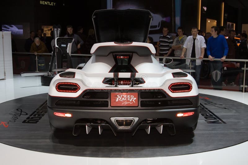 Koenigsegg Agera R Weltpremiere - Genf 2011 Redaktionelles ...
