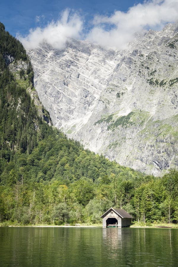 The Beautiful Koenigssee Kings Lake In Germany With The St. Bartholome ...