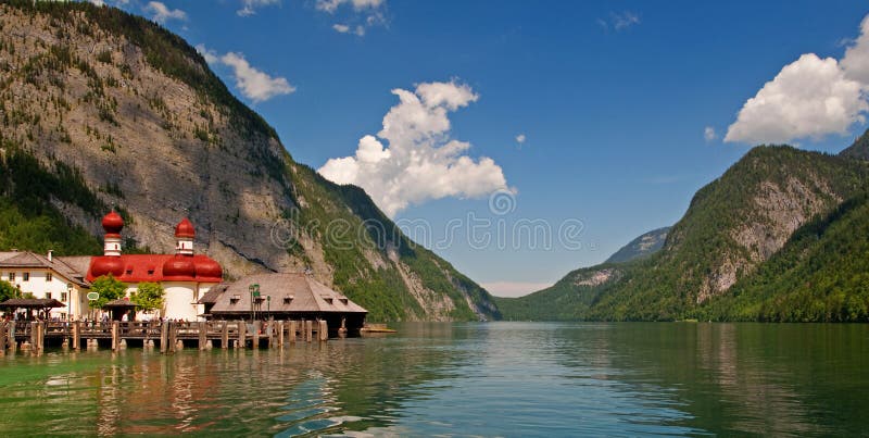 Koenigssee lake stock image. Image of bavaria, tourism - 23073225