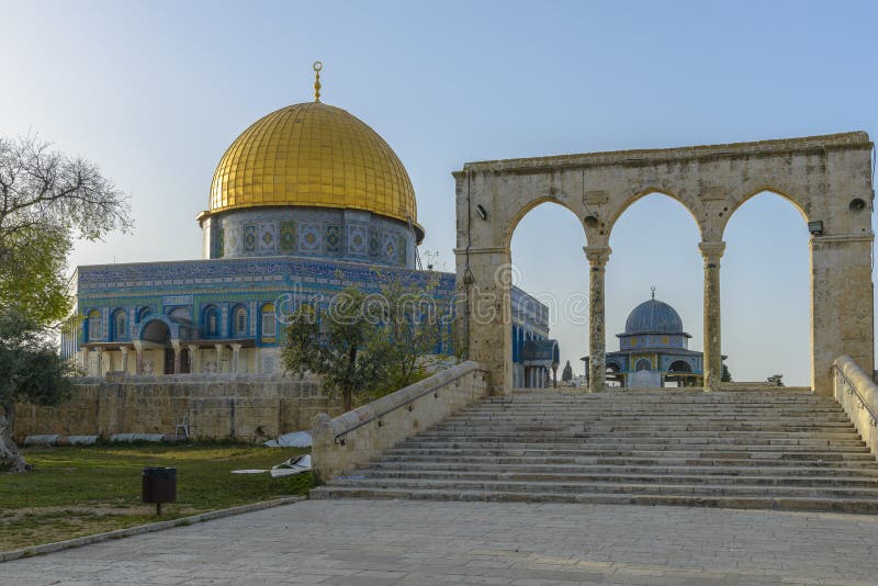 Rotskoepel in De Oude Stad Jeruzalem Stock Foto - Image of godsdienst ...
