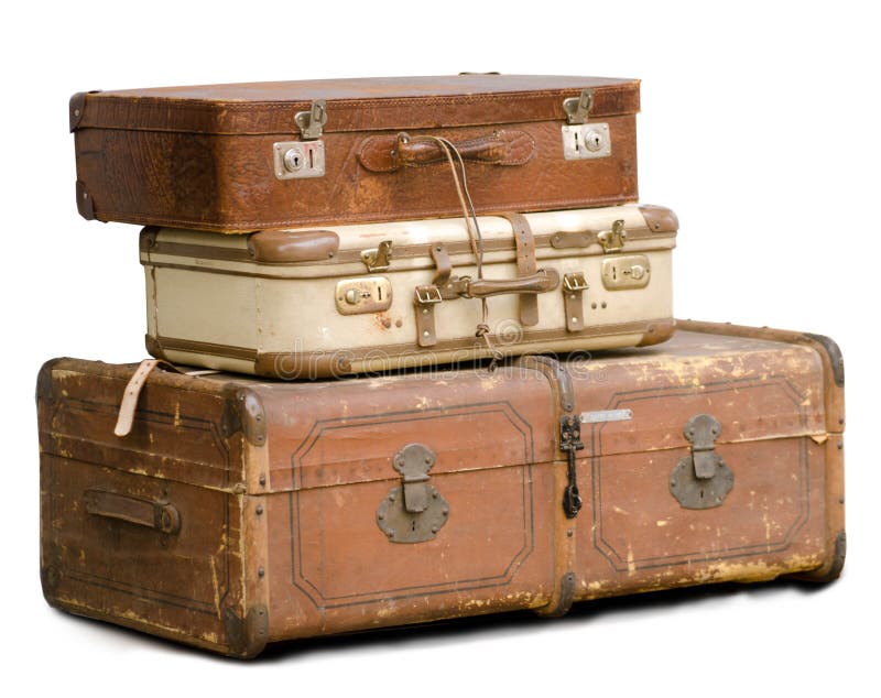 Koffer stockbild. Bild von koffer, schäbig, reise, gepäck - 36153765