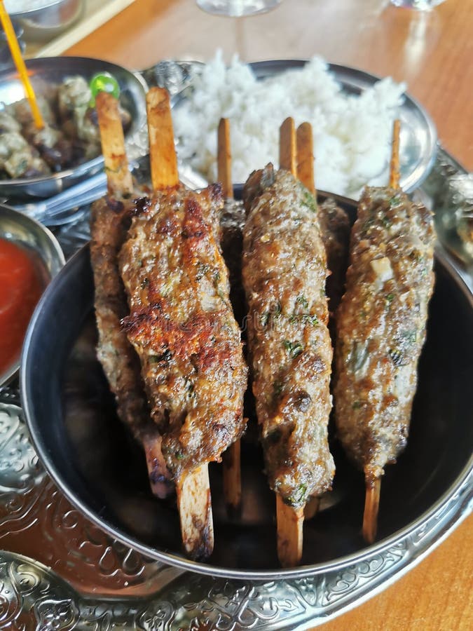 Kofta Tradional Food from Egypt Stock Image - Image of view, cuisine ...