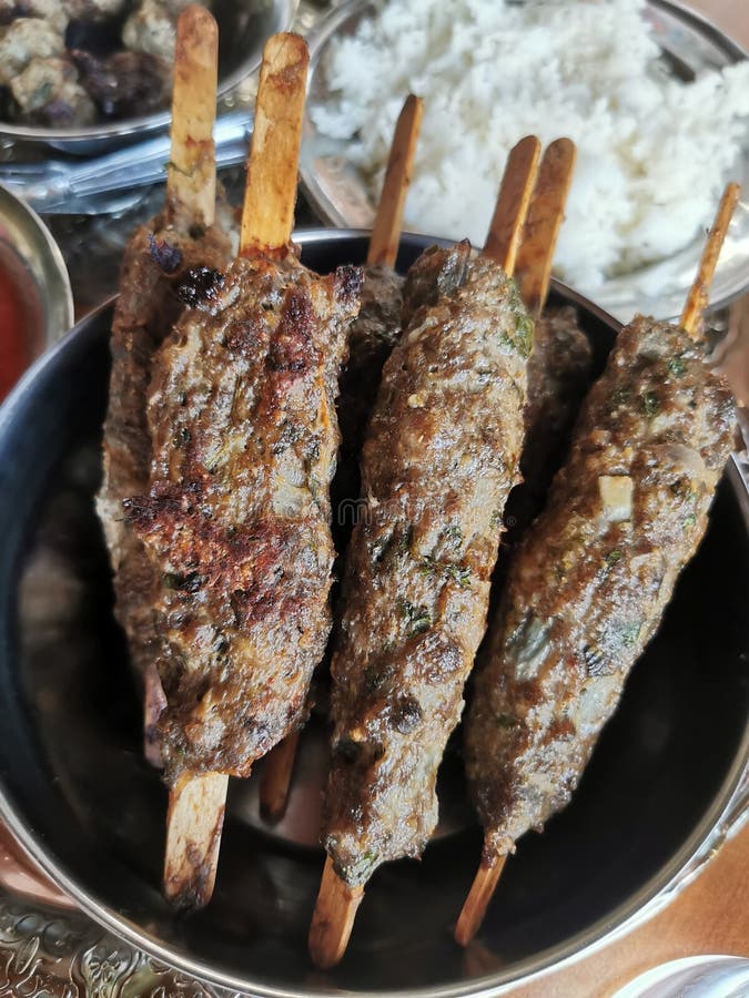 Kofta Tradional Food from Egypt Stock Image - Image of minced, lamb ...