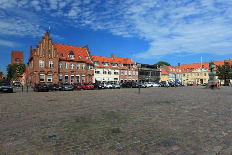 Koge editorial image. Image of kacedil, colorful, torv - 57077500