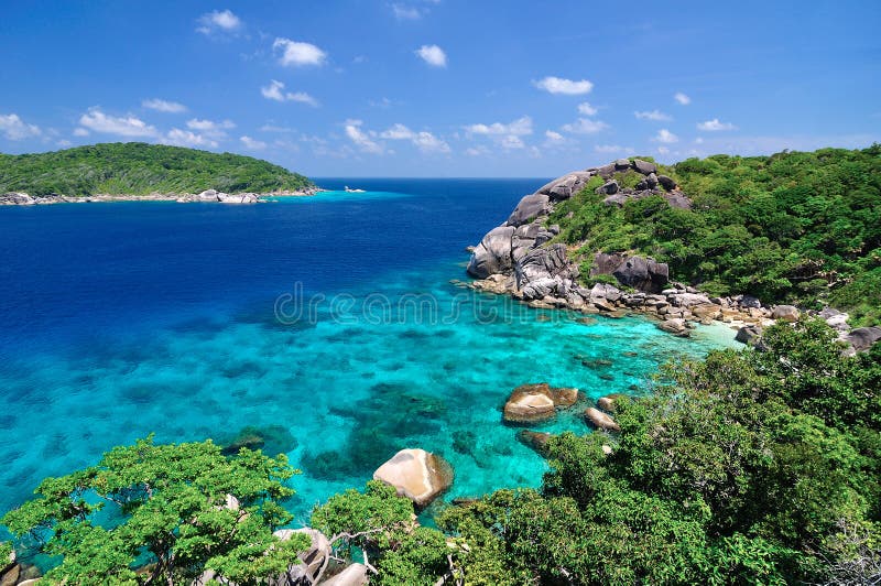 KOH 8 De La Isla De Similand Imagen de archivo - Imagen de playa ...