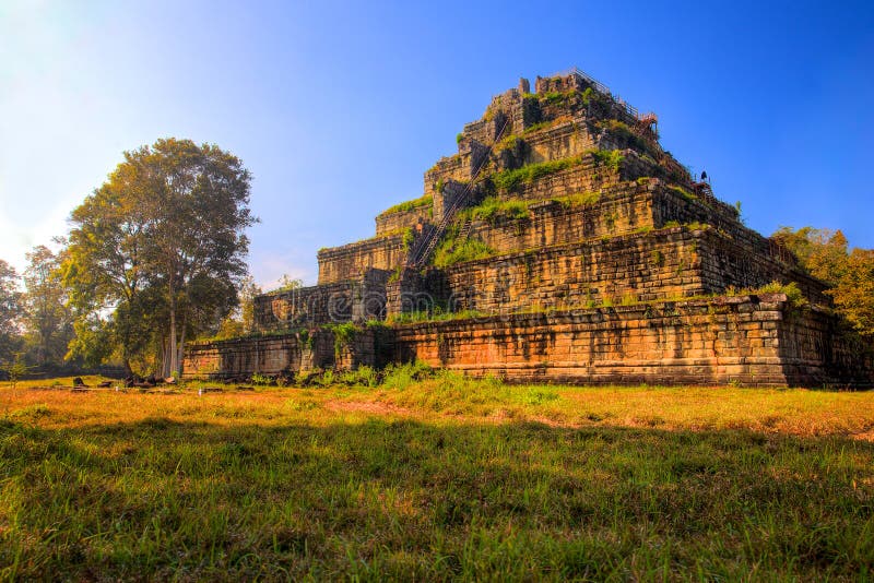 Koh Ker Ancient Temple Complex. Cambodia. Stock Photo - Image of ...