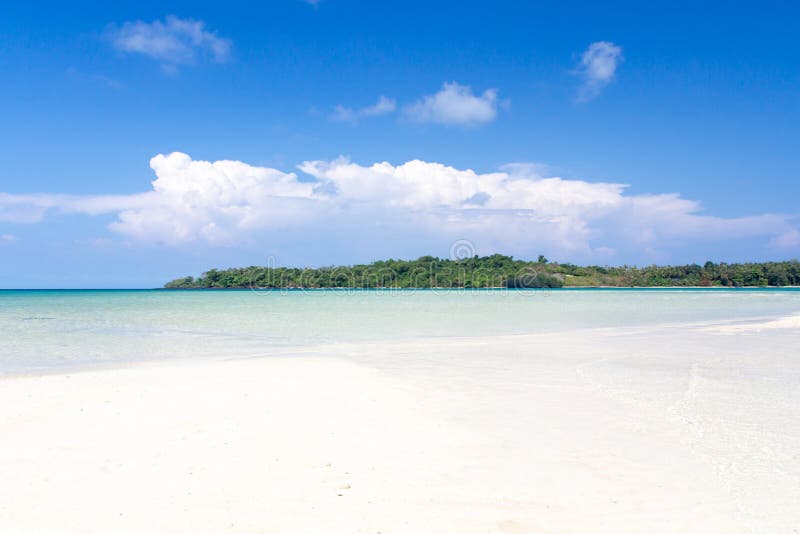 Koh Kham Beach, Koh Mak, Trat Stockfoto - Bild von kies, filter: 42168220
