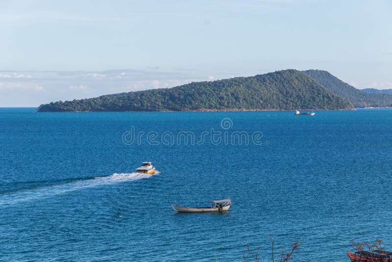 A View from Koh Rong Island, Cambodia Stock Image - Image of tropical ...