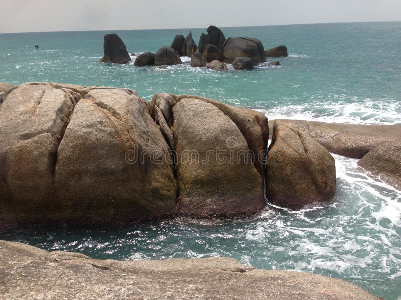Koh Samui Rock Formations stock image. Image of samui - 38043321