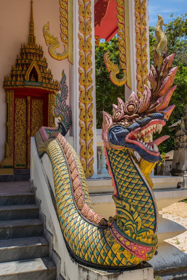 Koh Samui - Thailand - Temple Stock Image - Image of laem, landmark ...