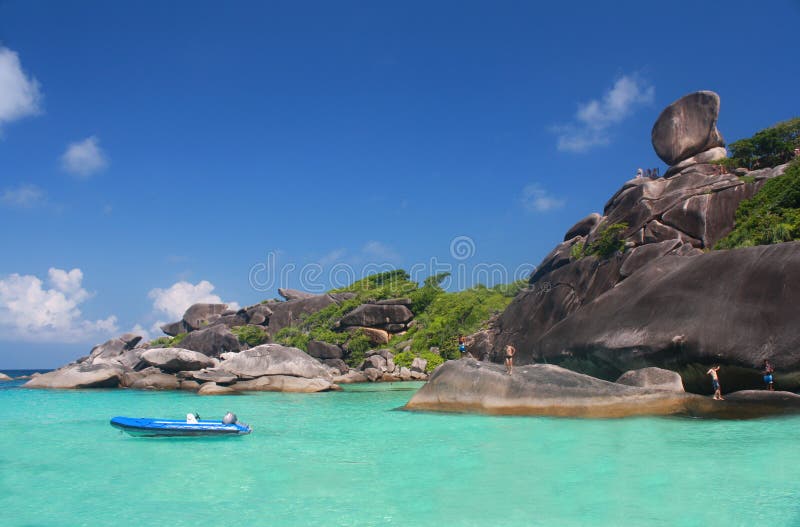 Koh Similan, Similan Island Editorial Image - Image of province, scenic ...