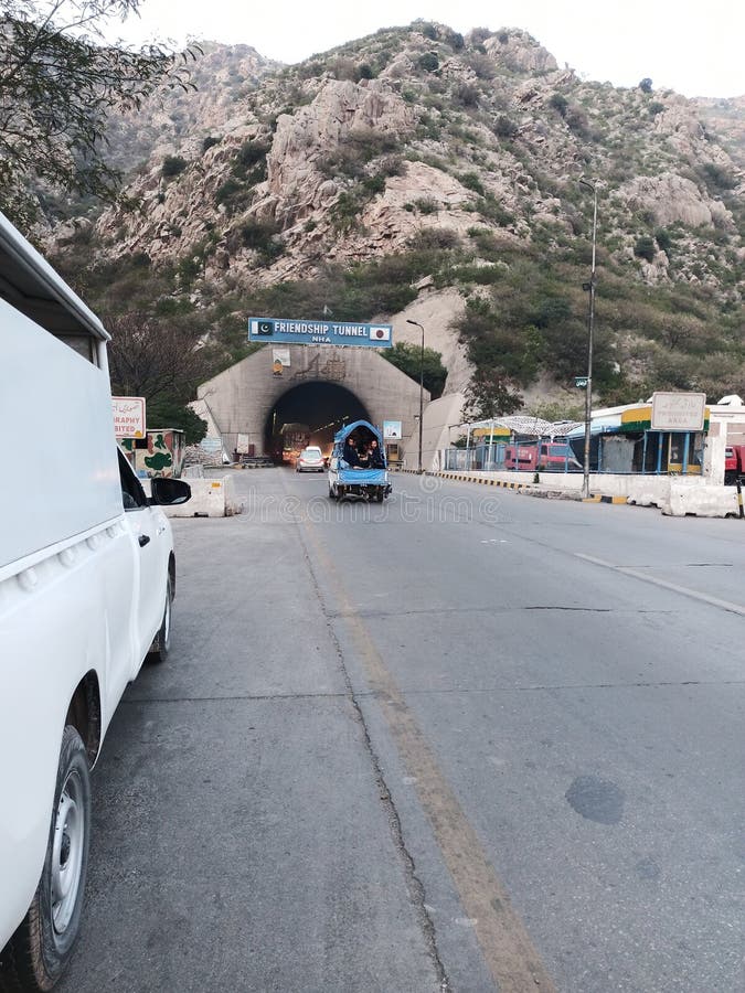 Kohat tunnel Pakistan editorial stock image. Image of transport - 241862629