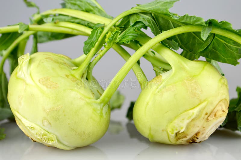 Kohlrabies on the table stock photo. Image of tasty, green - 76349438