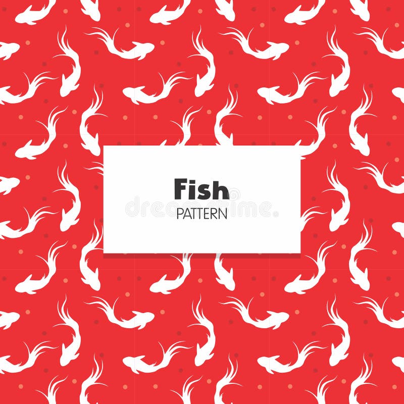 Koi Fish Pattern Stock Illustrations – 4,324 Koi Fish Pattern Stock ...