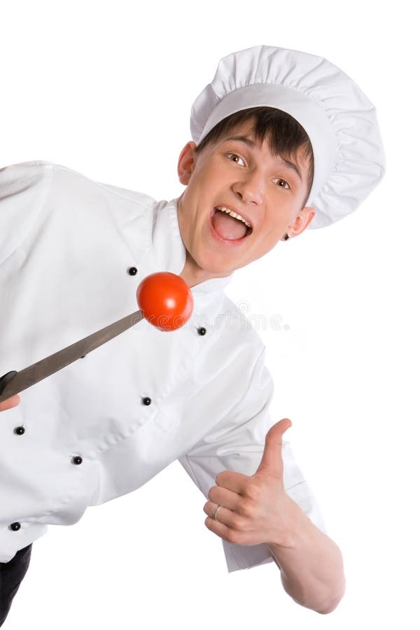 Kok stock afbeelding. Image of mensen, mannetje, kaukasisch - 8858459