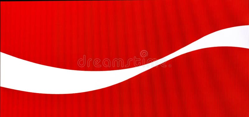 Koka-kola Logo Na Ekranie Komputerowym Obraz Stock Editorial - Obraz ...