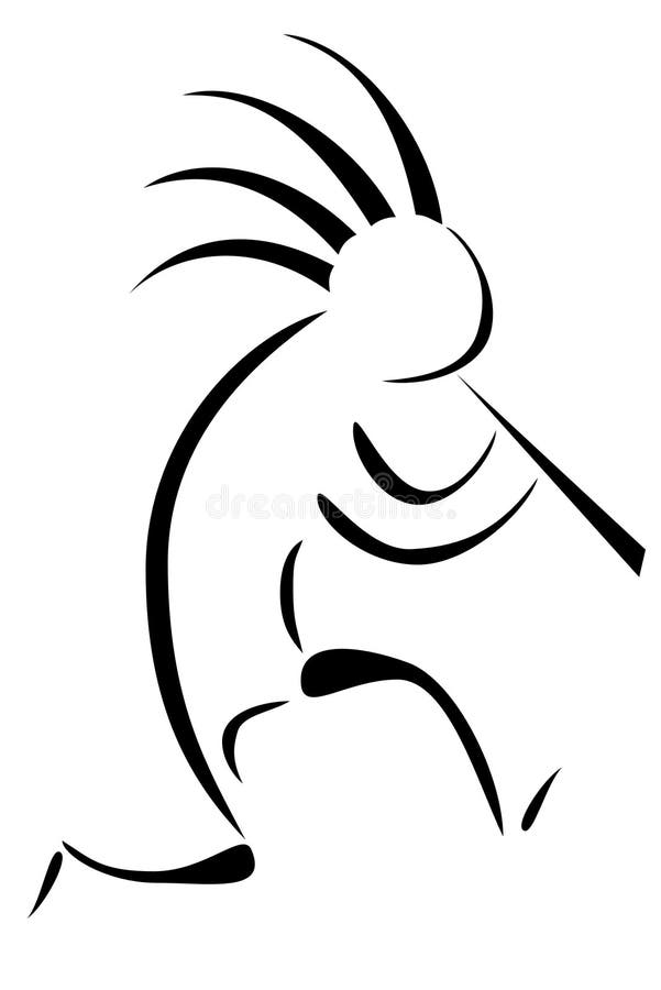 Kokopelli Drawing