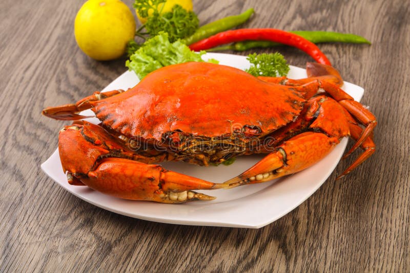 Kokt krabba fotografering för bildbyråer. Bild av appetisers - 112180179