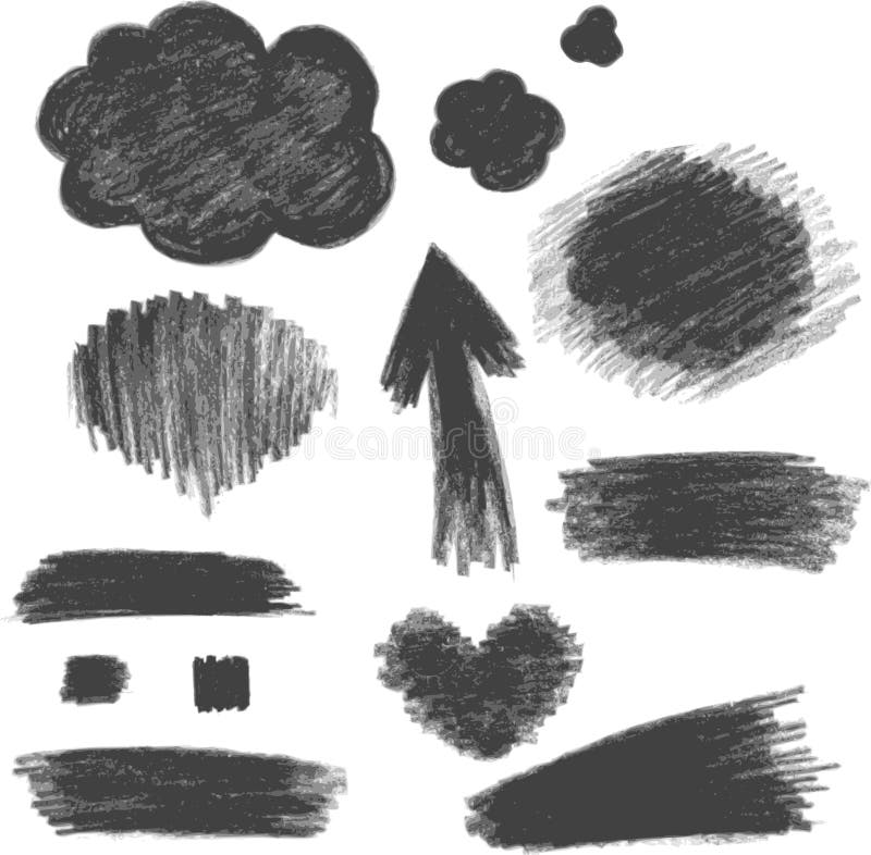 Kol vektor illustrationer. Illustration av form, torrt - 55822522