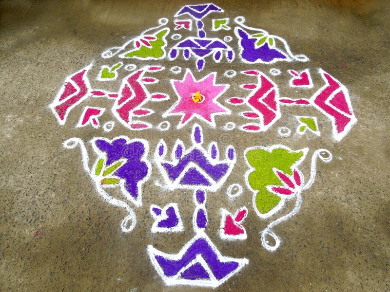 Kolam stock photo. Image of culture, colour, india, south - 35713304
