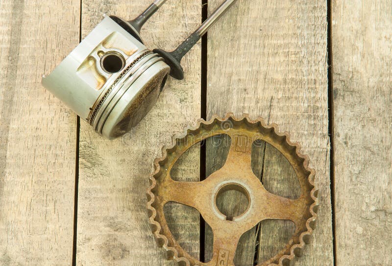 Auto-Kolben stockbild. Bild von zusammenstellung, motor - 23979761