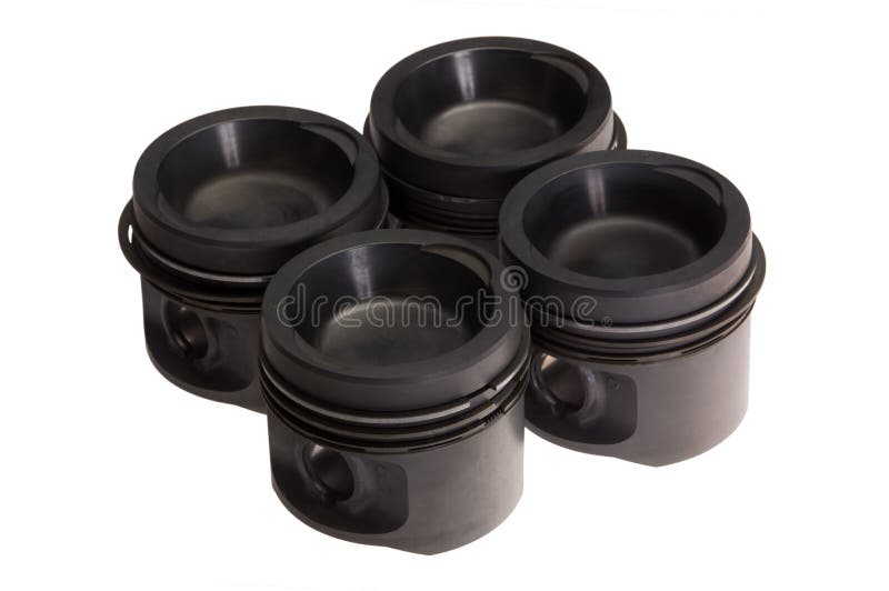 Kolbenmotor stockbild. Bild von legierung, silber, hintergrund - 24832945