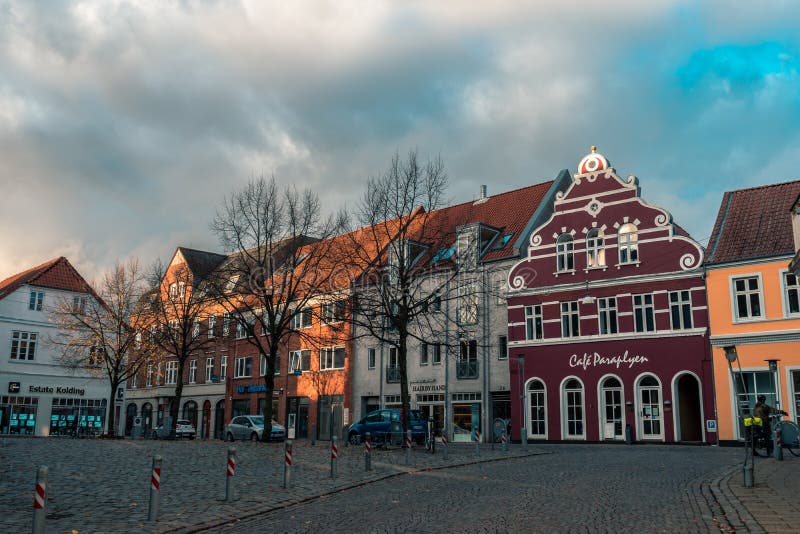 Kolding City Center in Denmark Editorial Photography - Image of tourism ...