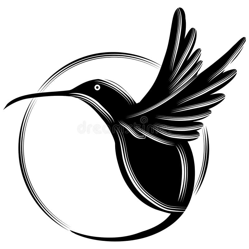 Kolibrie vector illustratie. Illustration of illustratie - 11106169