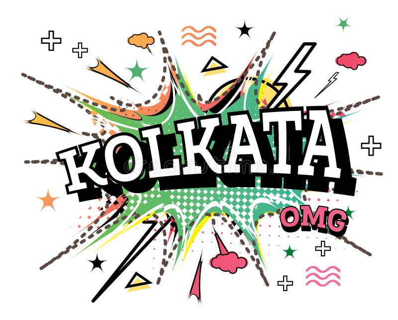Kolkata Text Design Stock Illustrations – 582 Kolkata Text Design Stock ...