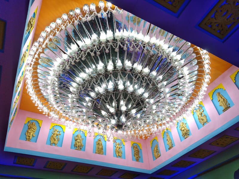 Kolkata Durga Puja Lighting 2019 Stock Photo - Image of kolkata, durga ...