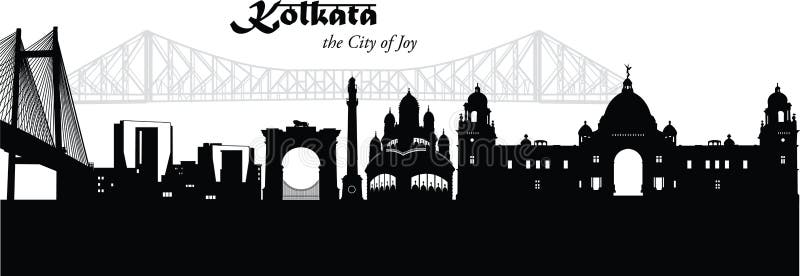Kolkata, India stock vector. Illustration of city, calcutta - 72317451