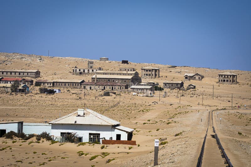 Kolmanskop Ghost Town Located in Southern Namibia Near the Town of ...