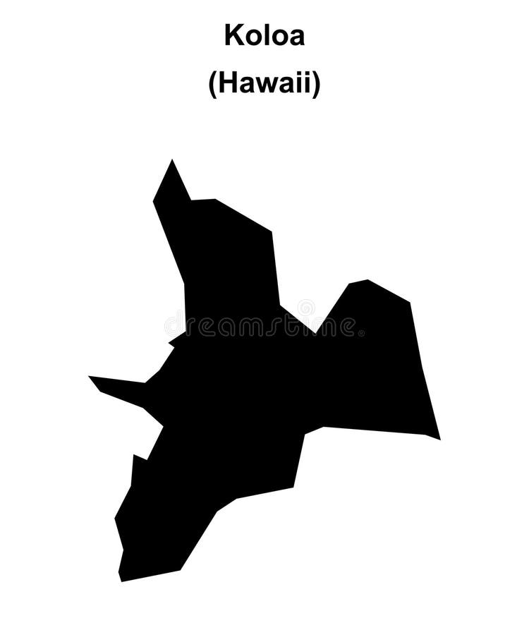 Koloa Outline Stock Illustrations – 1 Koloa Outline Stock Illustrations ...