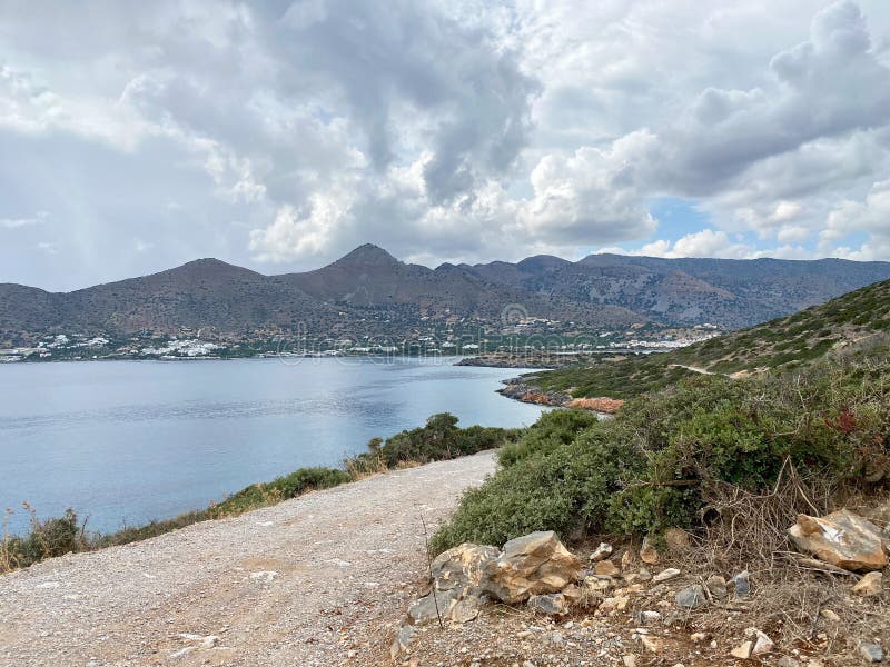Kolokitha Island shore stock photo. Image of tourism - 210903526