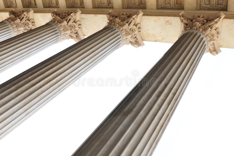 Ionic kolonner fotografering för bildbyråer. Bild av högt - 22412105