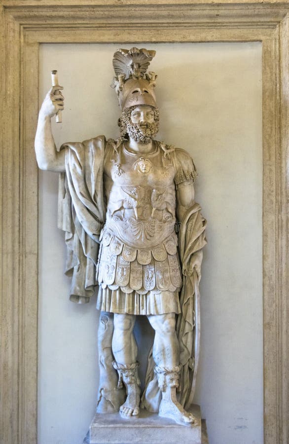 Marmorera Skulptur Aeneas, Anchises Och Ascanius Av Gian Lorenzo ...